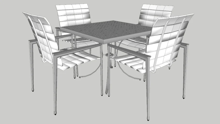 Patio Furniture by Tropitone | 3D Warehouse