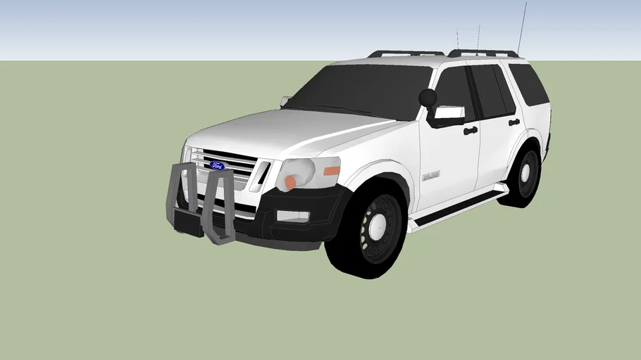 Ford Explorer Police Interceptor | 3D Warehouse