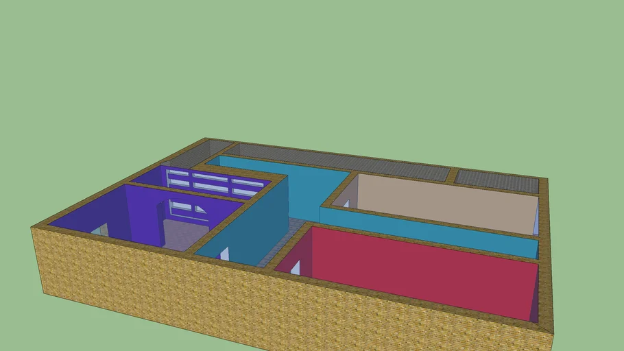 1 story house | 3D Warehouse