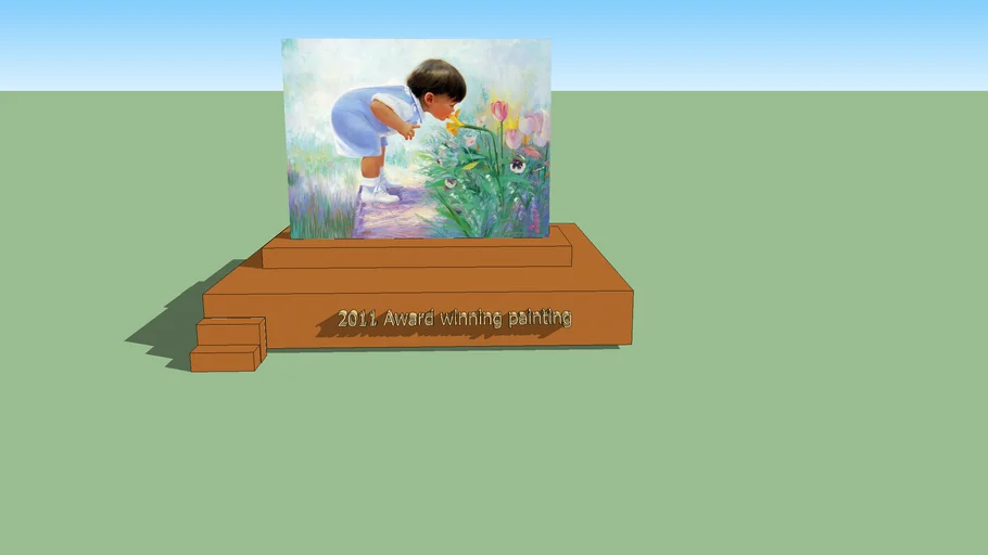 Award ceremony of paintings | 3D Warehouse