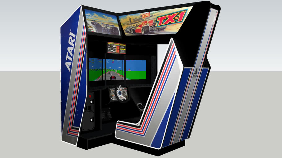 TX-1 arcade game | 3D Warehouse