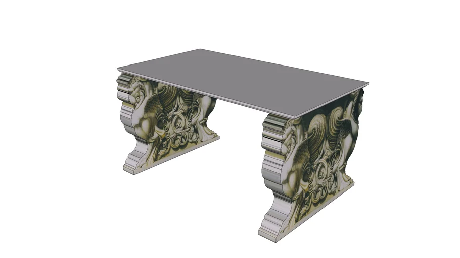 Ancient Roman Stone table | 3D Warehouse