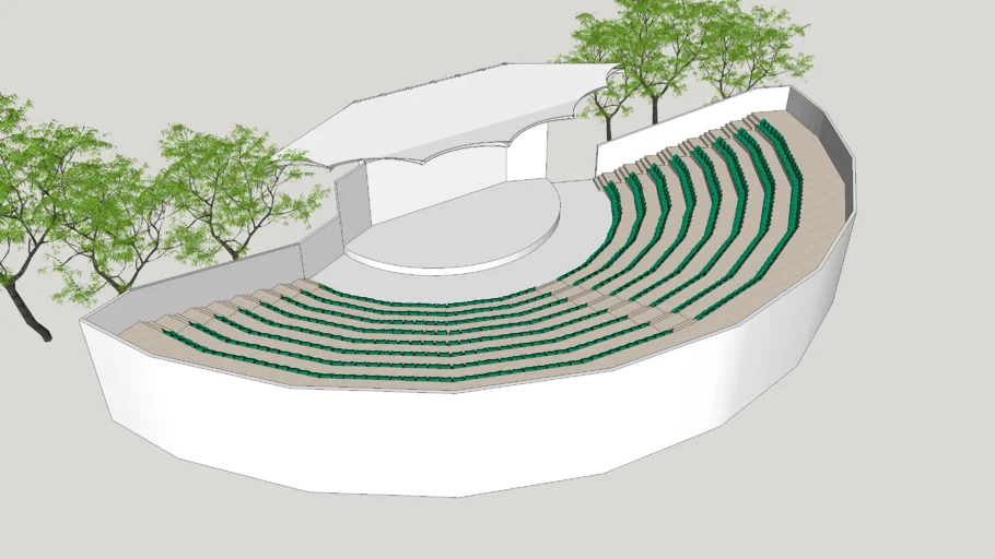 Outdoor Concert Hall | 3D Warehouse