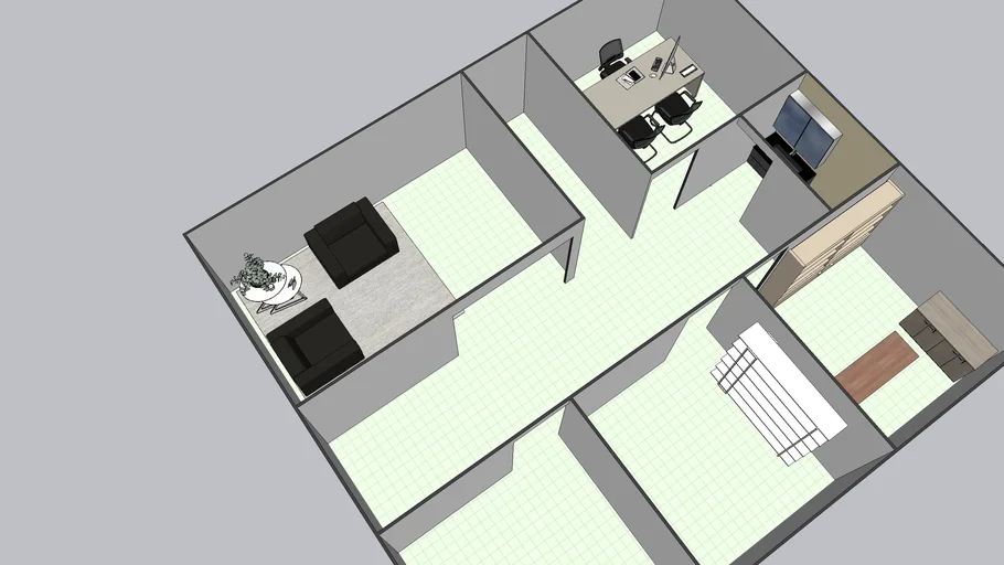 Planta arquindoor segundo piso | 3D Warehouse