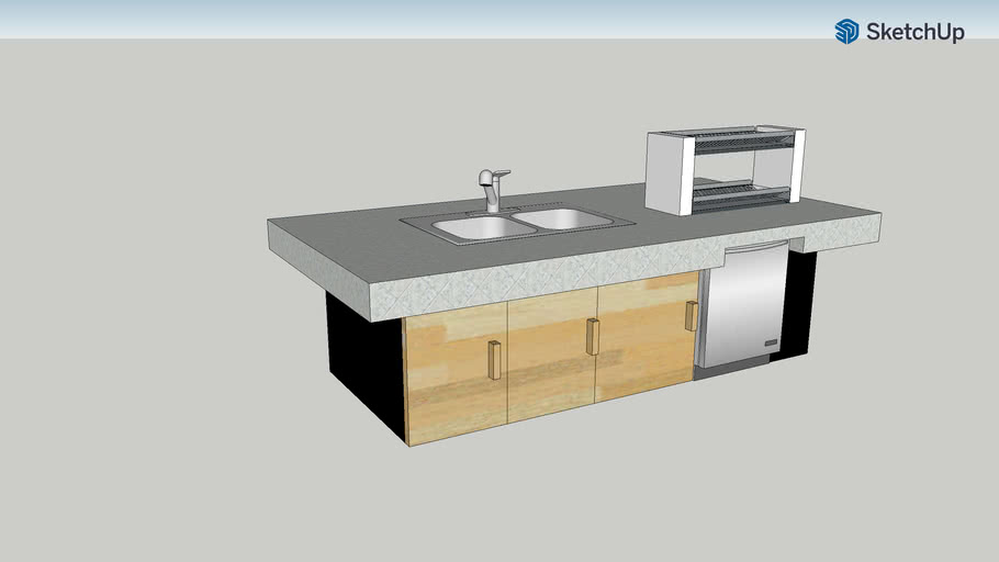 kitchen sink | 3D Warehouse
