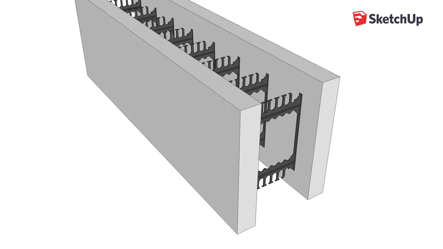 build block ICF | 3D Warehouse