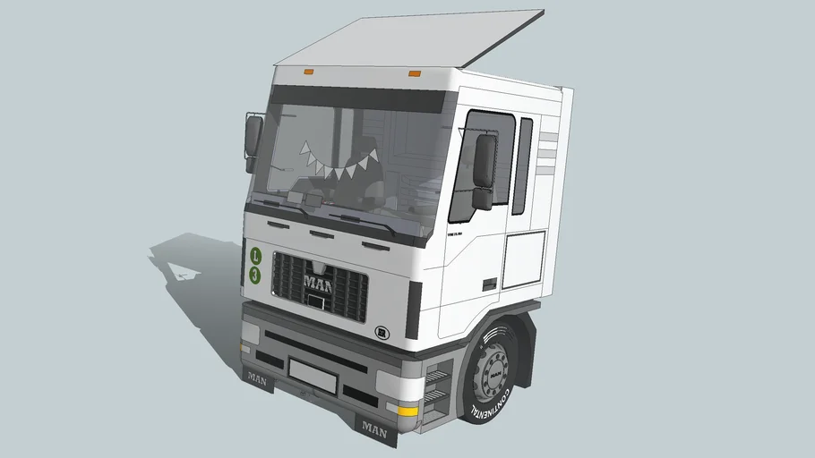 MAN truck F90 F2000 | 3D Warehouse