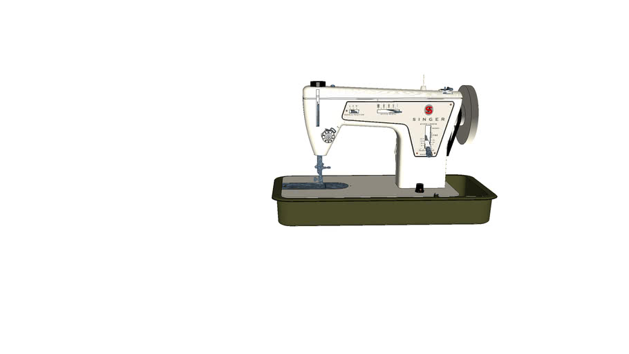 Vintage Sewing Machine | 3D Warehouse