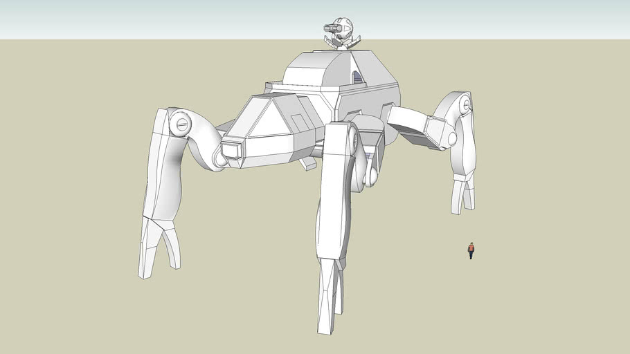 EDiT ME!! MM Spider Transport Bot V2 | 3D Warehouse