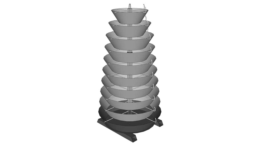 Garsy flower tower RM200 | 3D Warehouse