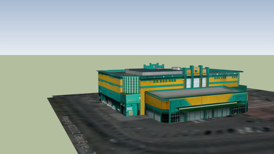 Kompleks Pasar Awam MDKT, Kota Tinggi. | 3D Warehouse