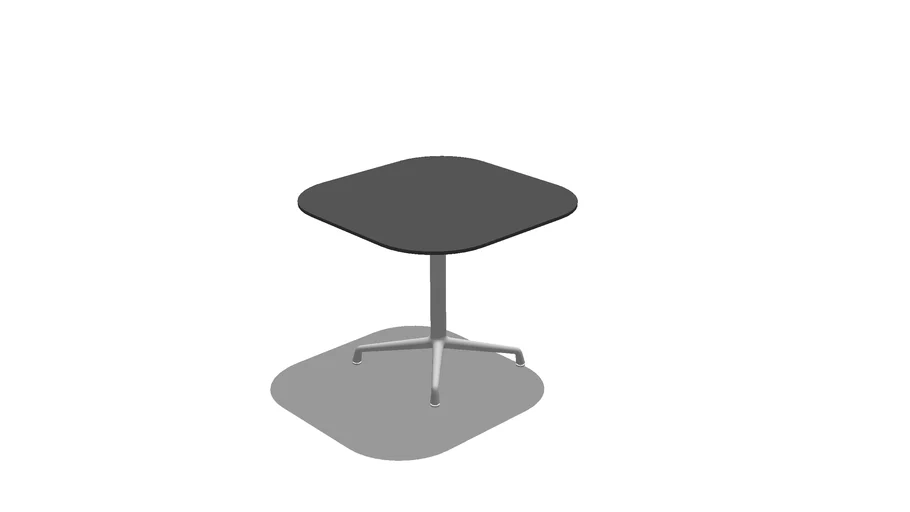 Coalesse, SW_1, Table, Square, Solid 36x28.5 | 3D Warehouse