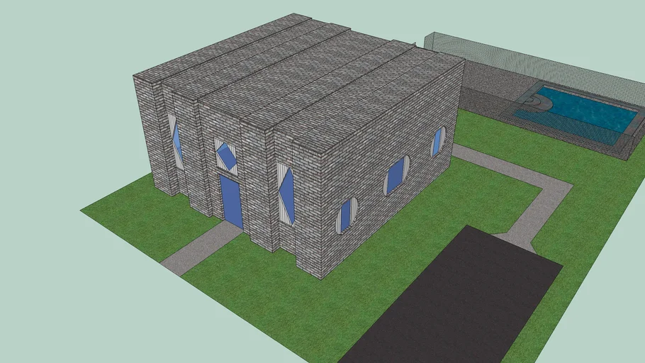 5 Neighborhood House | 3D Warehouse