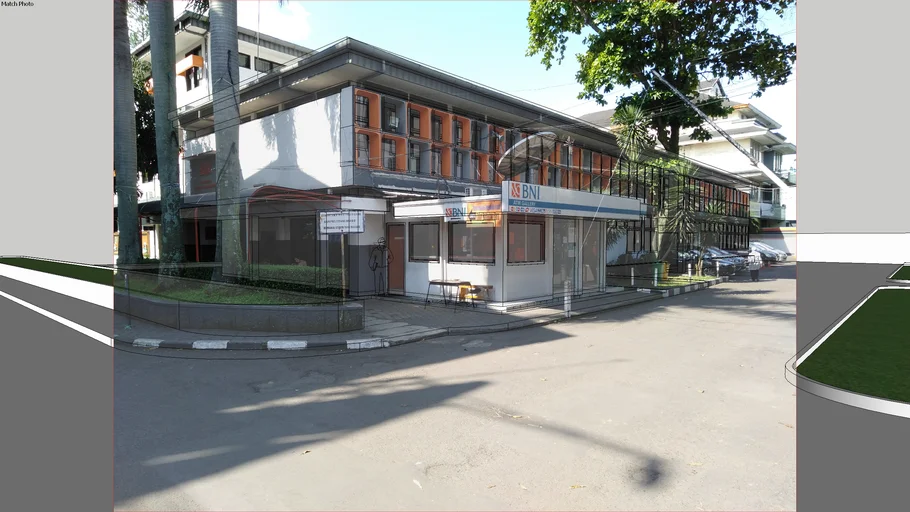 Gedung Rektorat ITENAS | 3D Warehouse