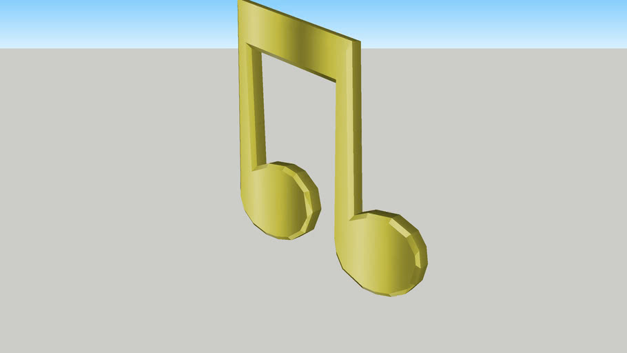 Musical Note | 3D Warehouse