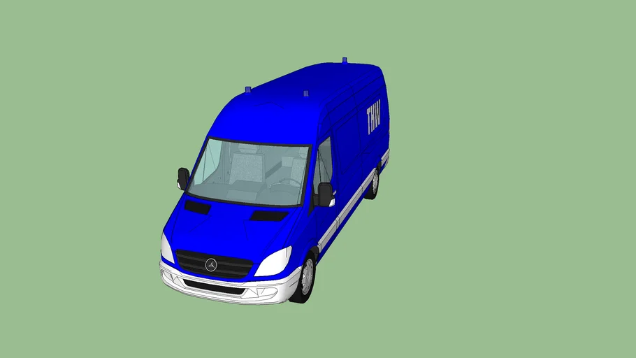 mercedes sprinter thw | 3D Warehouse