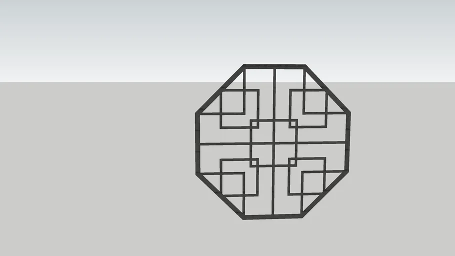 traditional Korean pattern | 3D Warehouse