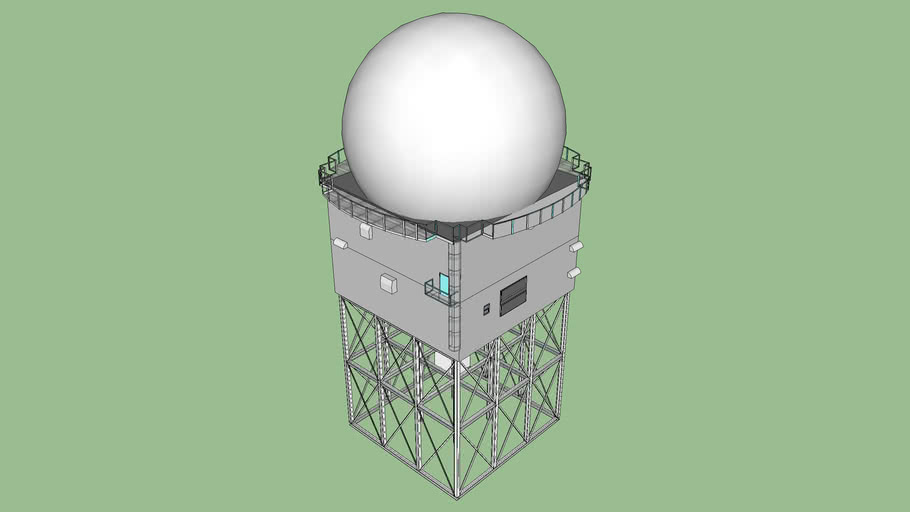 Search Radar Tower | 3D Warehouse