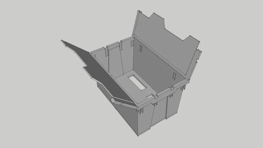 Tote bot tote frame | 3D Warehouse