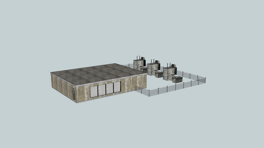 Generator Building | 3D Warehouse