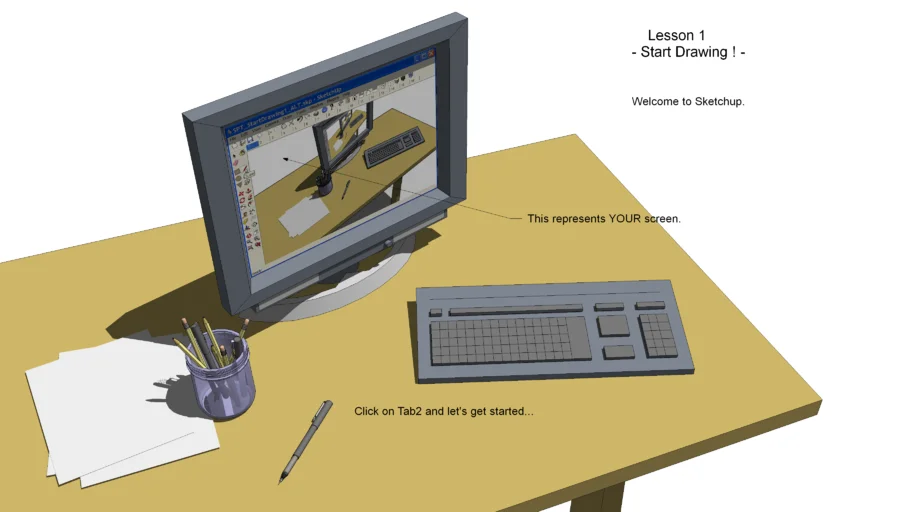 house tutorial | 3D Warehouse