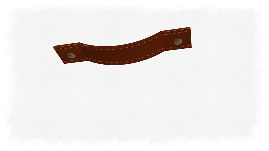 Leather Pull Hardware | 3D Warehouse