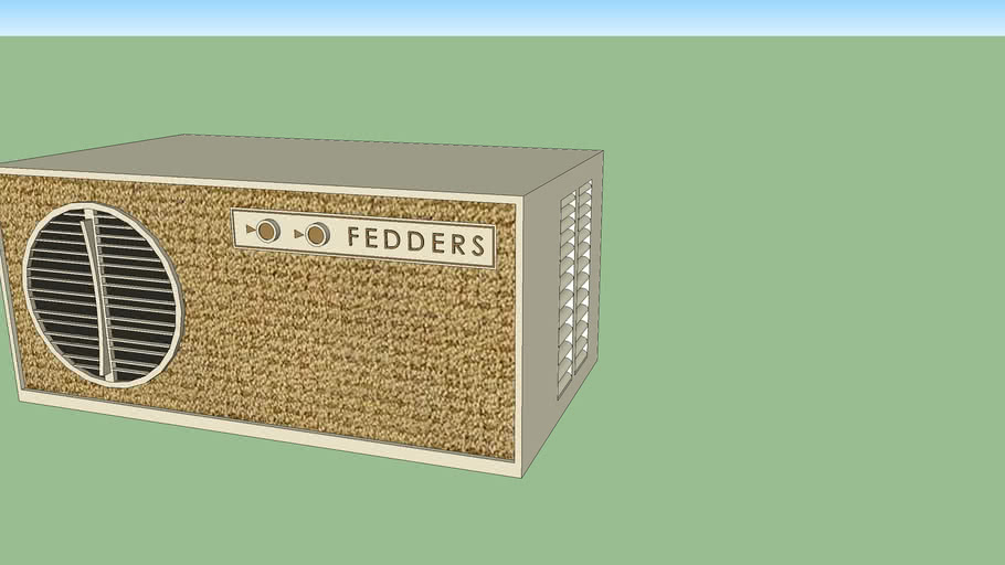 Fedders Weather Wheel Air Conditioner | 3D Warehouse