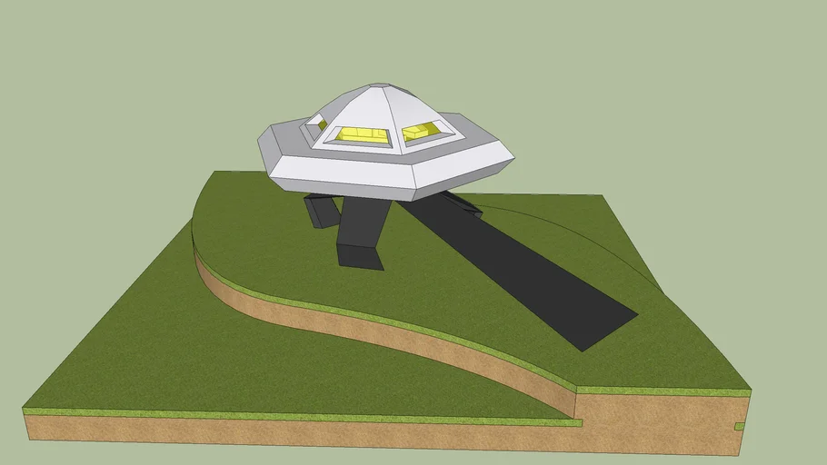 UFO model | 3D Warehouse