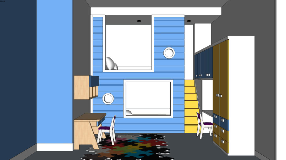 kids bedroom | 3D Warehouse