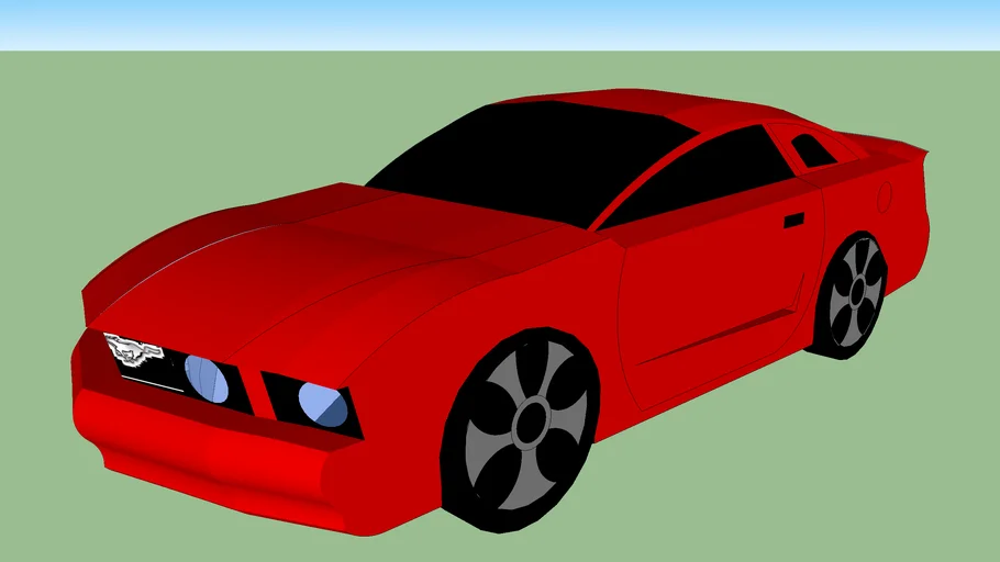 Ford Mustang 2005 | 3D Warehouse