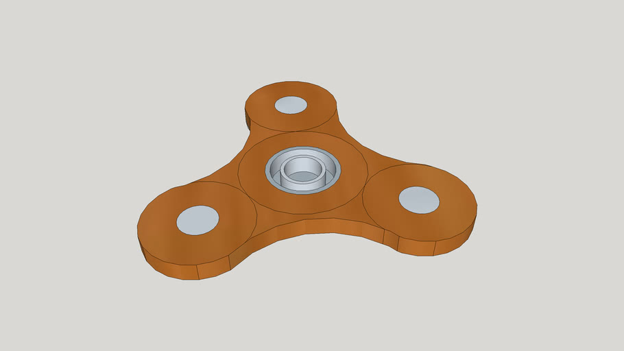 FIdget spinner design | 3D Warehouse