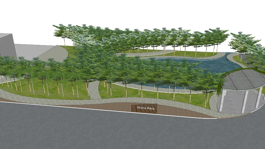 The Micro Park - Public Space | 3D Warehouse