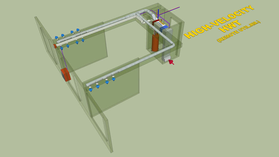 HVAC-SYSTEM-HIGH-VELOCITY-BLOWER-BOILER-TANK-REMOTE | 3D Warehouse