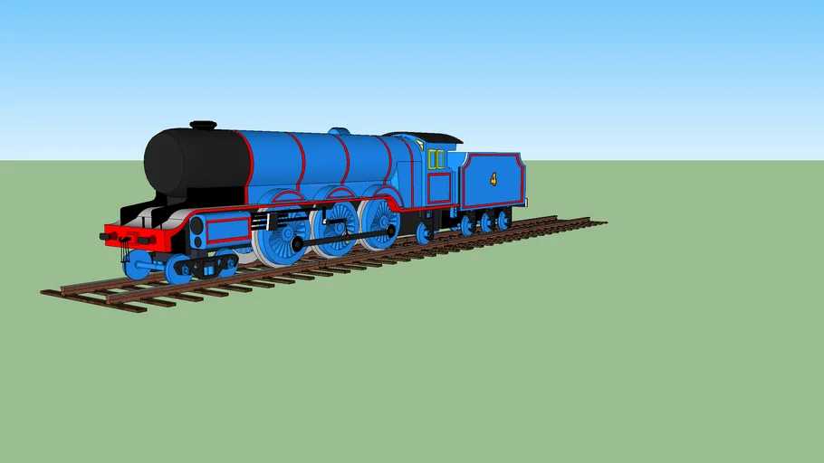 Gordon the Big Blue Engine | 3D Warehouse