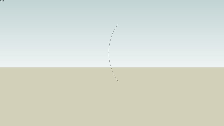 curved line | 3D Warehouse