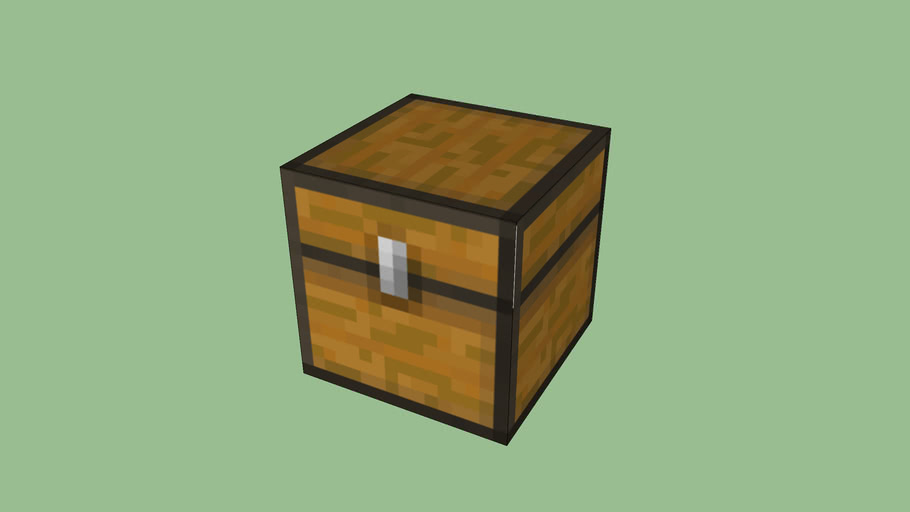 Minecraft Chest | 3D Warehouse