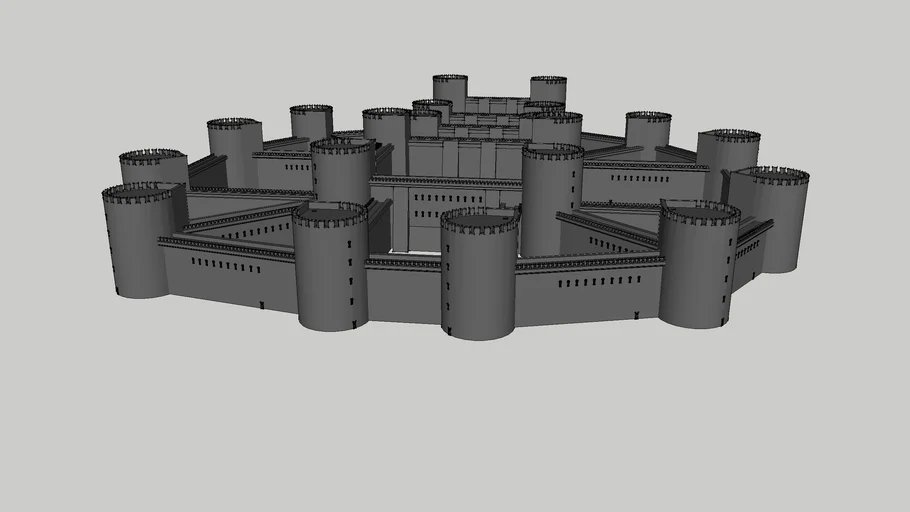 Zombie Free Castle | 3D Warehouse