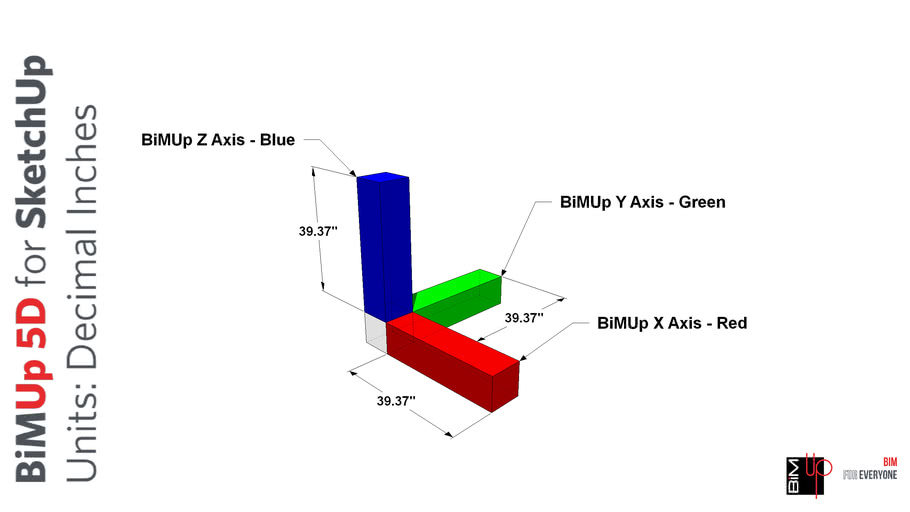 BiMUp 5D Template - Inches/Decimal | 3D Warehouse