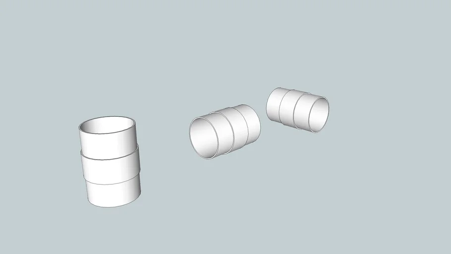 Round tube joint | 3D Warehouse