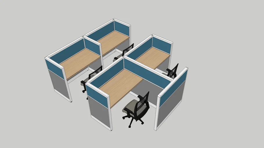 table and partition | 3D Warehouse