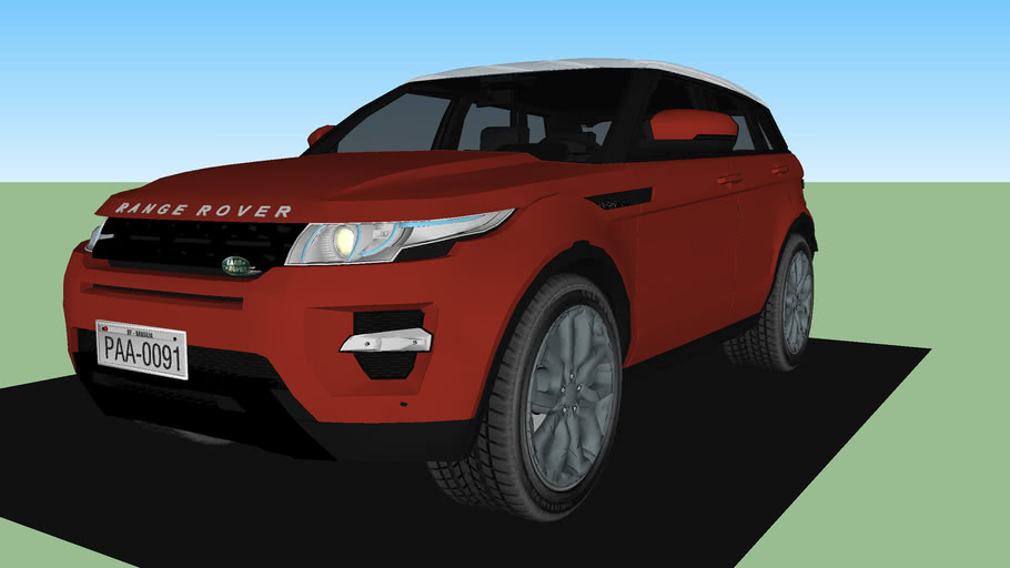 Car 02 (Range Rover Ford) | 3D Warehouse