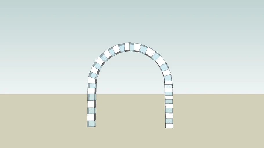 gate way arch | 3D Warehouse