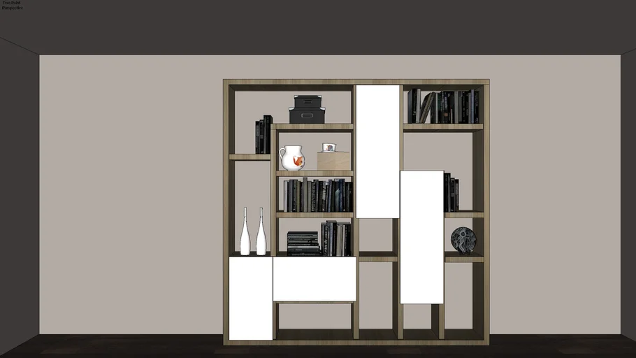 Book Shelf Display Unit 3D Warehouse | atelier-yuwa.ciao.jp