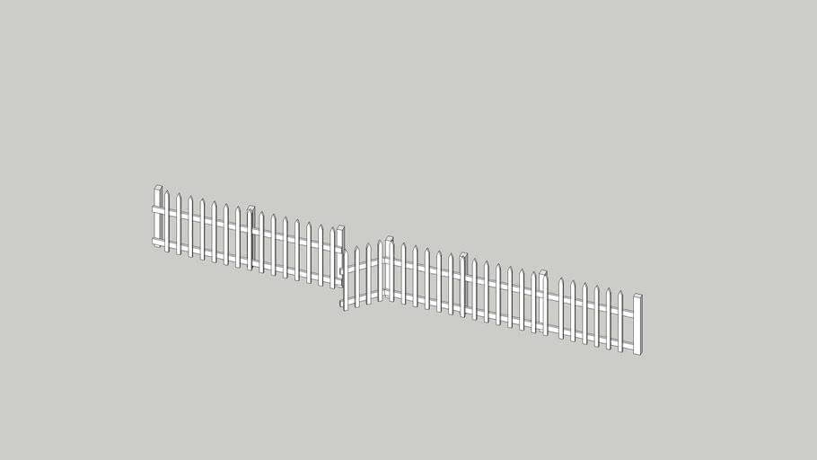 Picket Fence | 3D Warehouse