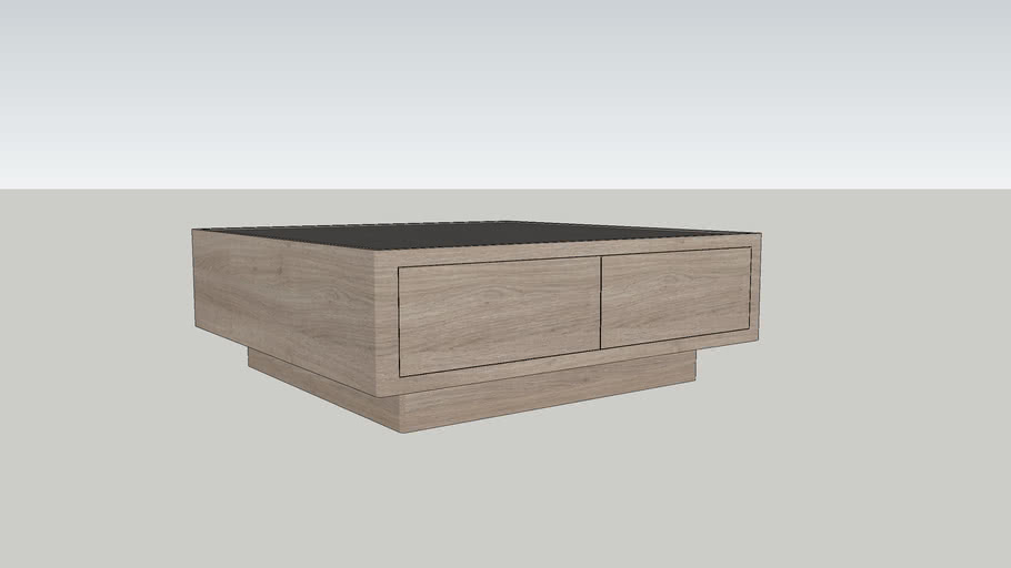 SQUARE CENTER TABLE | 3D Warehouse