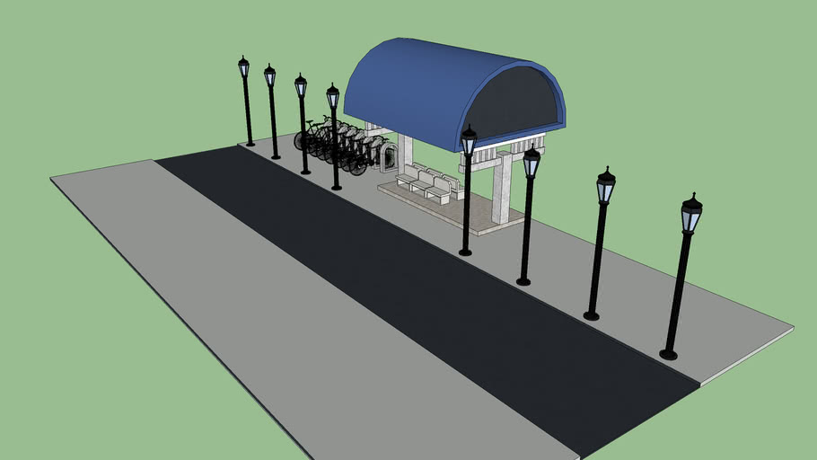 bus station | 3D Warehouse