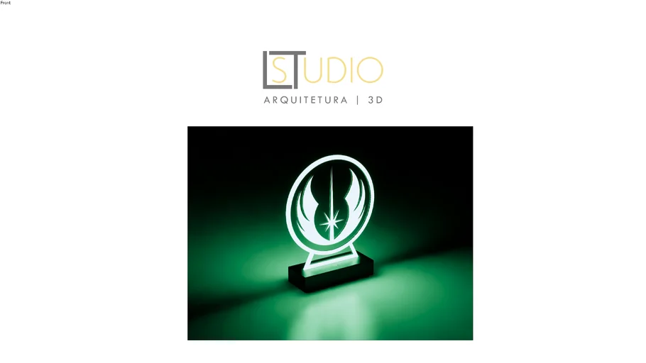 Star Wars - Jedi Order Luminária] | 3D Warehouse