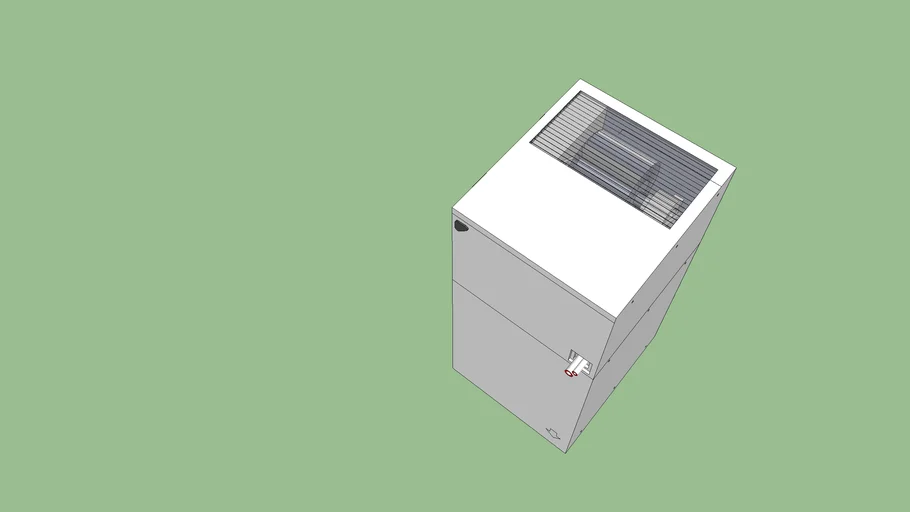 Air Coditioner Compresor 3600 BTU duct comfort unit R-410A | 3D Warehouse
