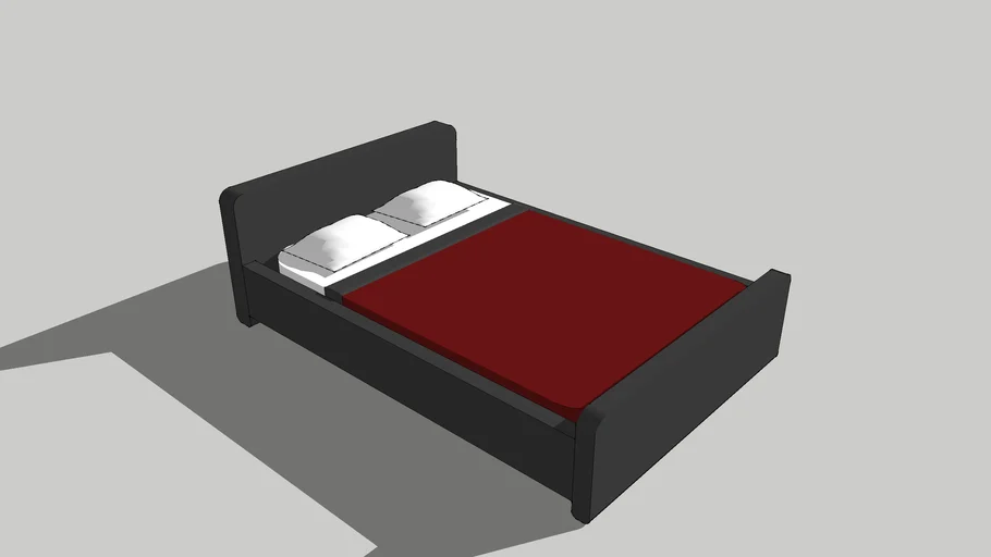 Modern Bed | 3D Warehouse