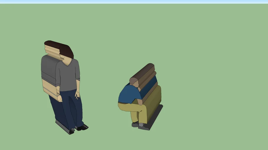 Messed up people | 3D Warehouse